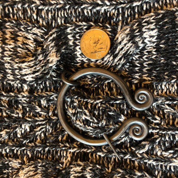 Handmade, Forged, Blacksmith, Brooch, Fibula, Medieval, Buckle, History ...