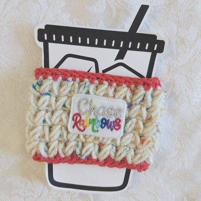 PRINTABLE Ice Cup Cozy Insert DIGITAL PDF Cold To-go Coffee Cup Sleeve ...