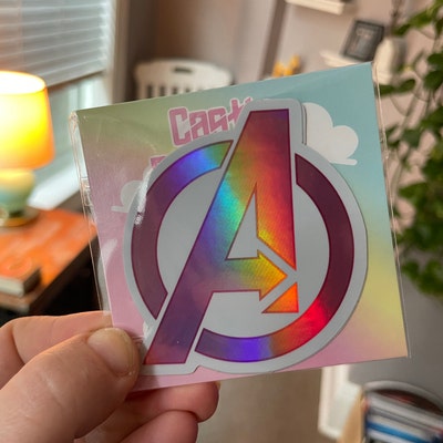 Avengers Logo Sticker Avengers Campus Sticker Marvel Sticker - Etsy
