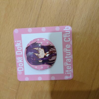 Doki Doki Literature Club Buttons & Stickers Set - Etsy Canada