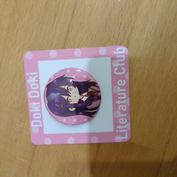 Doki Doki Literature Club Buttons & Stickers Set - Etsy