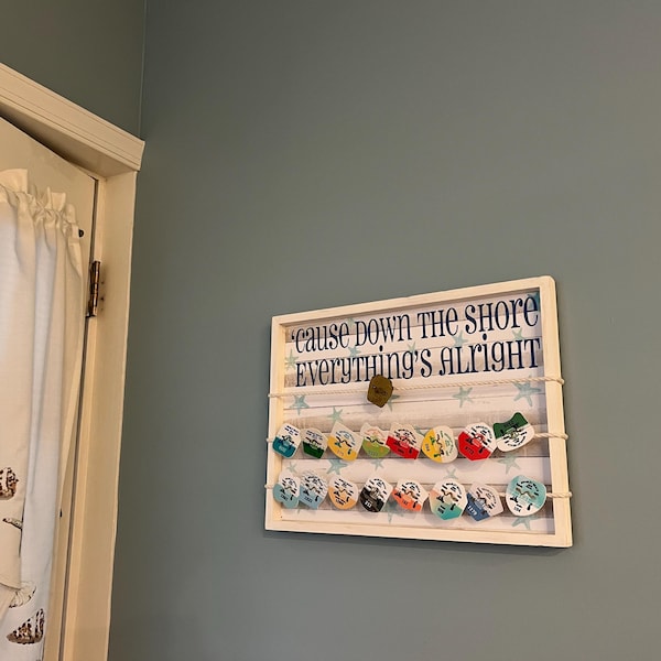 Beach Badge Display, Cause Down the Shore Everything's Alright Beach ...