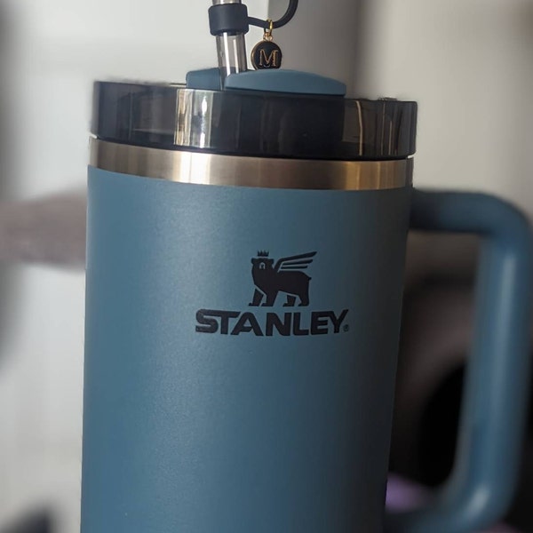 Black Flower Straw Topper, Custom Straw Cover, Drink Cover, Straw ...