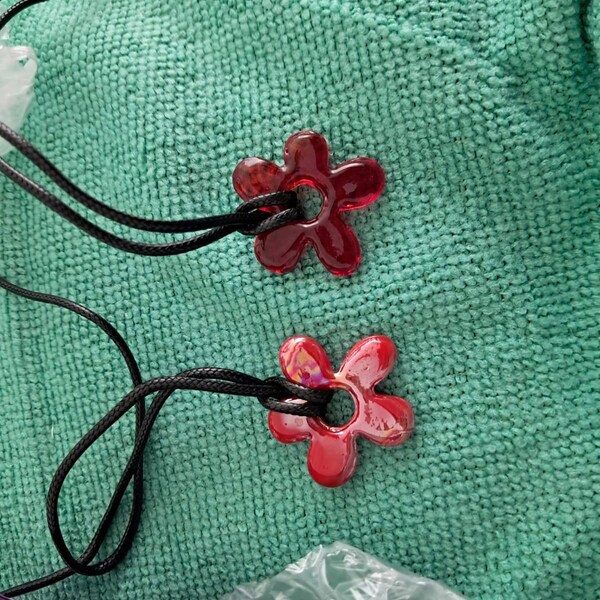 Glass Flower Stems-beautiful Lampwork Flowers 7 - Etsy