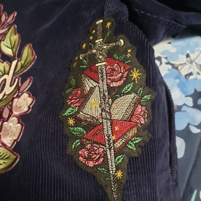 Hecate Greek Goddess Iron on Embroidery Patch Mtcoffinz Choose Size ...