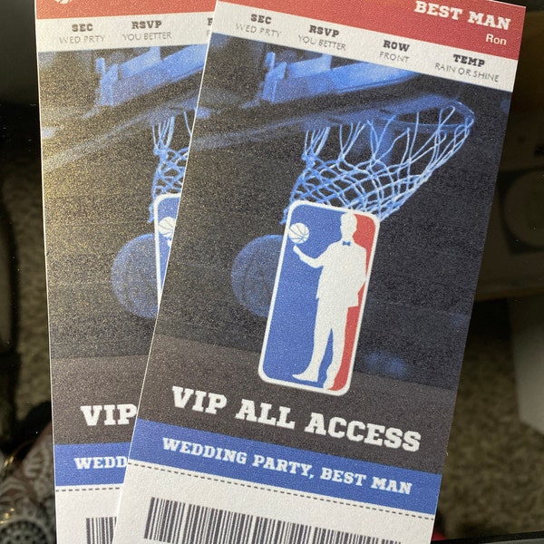 Groomsmen Proposal NBA Basketball - Etsy