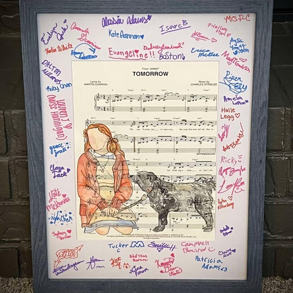 Moulin Rouge Derek Klena Sheet Music Art - Etsy