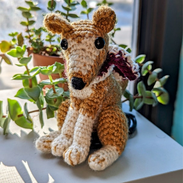 Crochet Pattern for Woolfie, Realistic Crochet Wolf Amigurumi - Instant ...