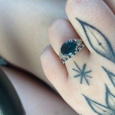 Pave Ruby Eternity Band Ruby Half Eternity Gaurd Band 2.5mm Natural ...