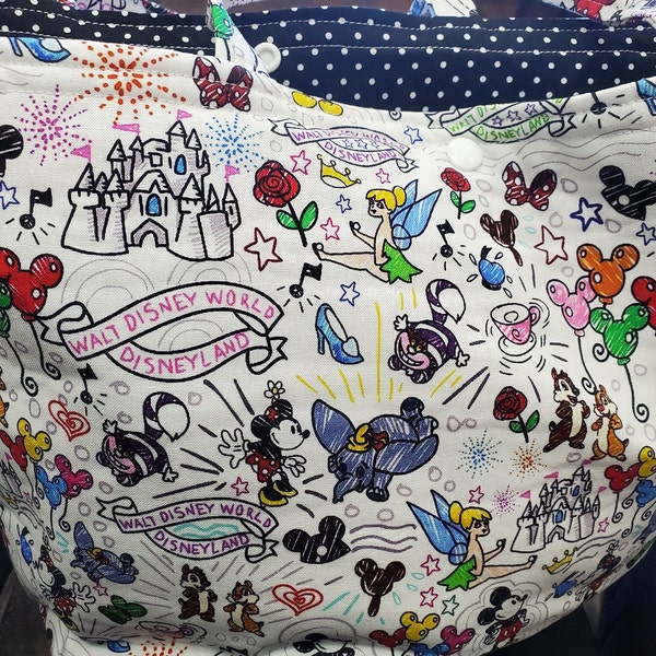 Disney Sketch Nadine Bag - Etsy