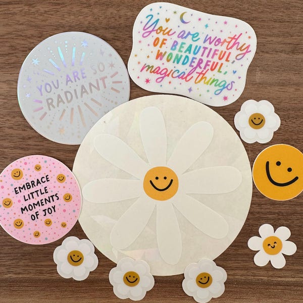 NEW Gentle Reminder Mental Health Sticker for Water Bottle, Self-love ...