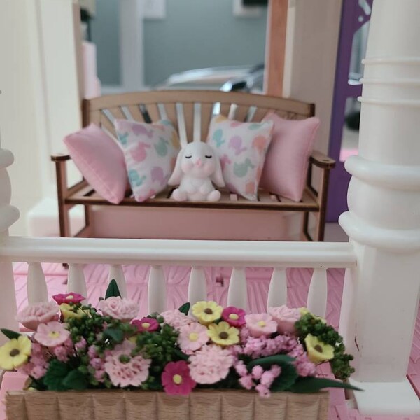 Miniature Doll Park Bench for 1:12 Scale - Etsy