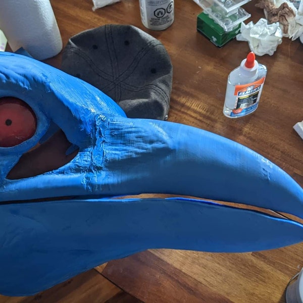 Crow Mask V2 .STL Files for 3D Printing - Etsy