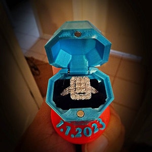 Ring Box Inspired by Ring Pop Personalize Your Proposal, Gift, Ring ...