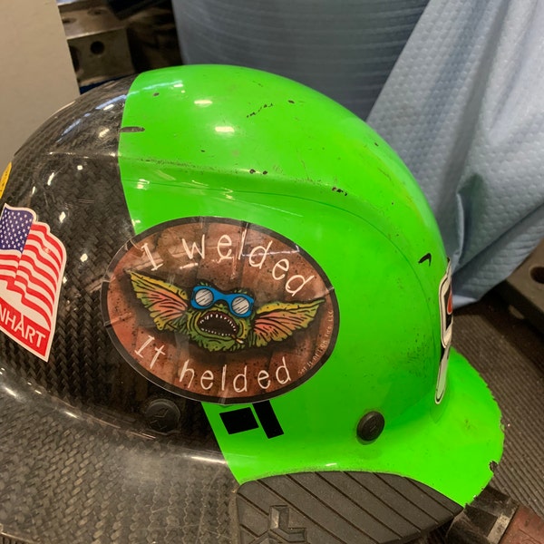 Gremlin Welding Sticker - Etsy