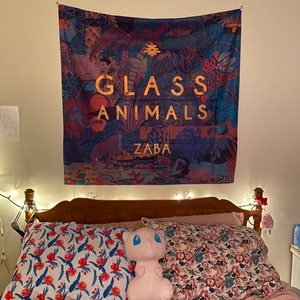 Glass Animals Zaba Album Cover Large Banner 40x40, English Alternative ...