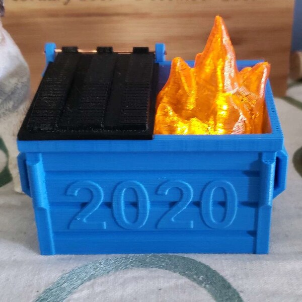 Herringbone 3D Printed LED Lamp With Wood Base - Etsy