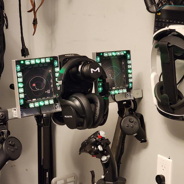 Govee LED Smart Light Bar Mount for 8020 Sim Rig Adjustable, Multiple ...