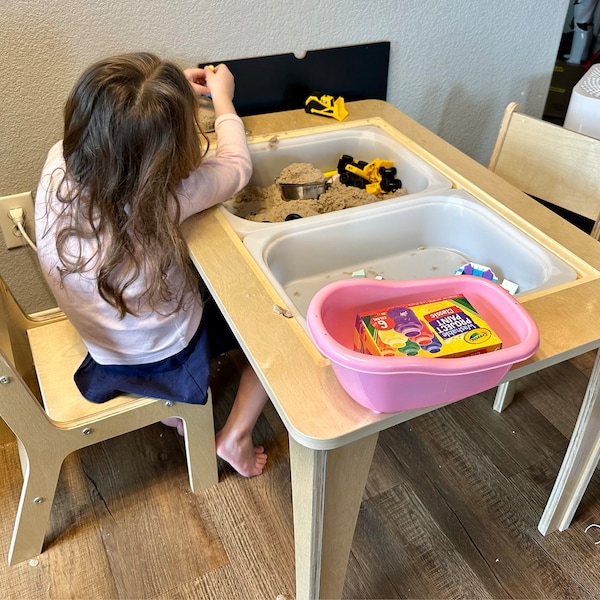 Sensory Table, Ikea Flisat, Sand and Water Table, Trofast-activity ...