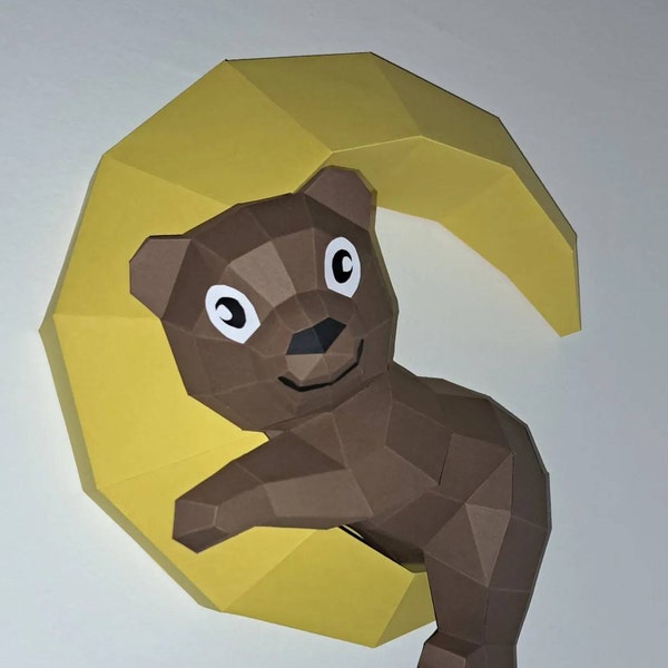 Skull Papercraft Template, Origami, PDF Download DIY - Etsy