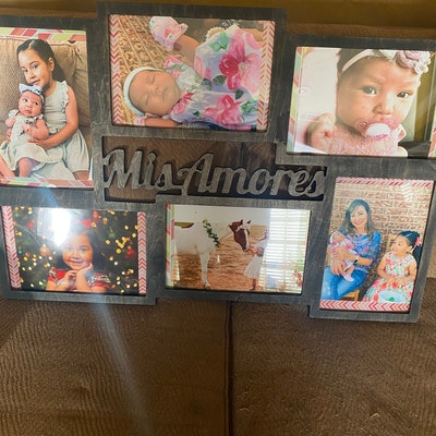 Custom Collage Picture Frames, Multiple Picture Frame, Wooden Multi ...