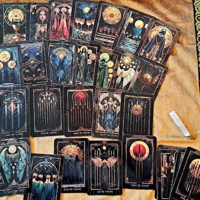 Tarot Deck, Tarot Cards With Guidebook, Indie Tarot Cards, Unique Tarot ...