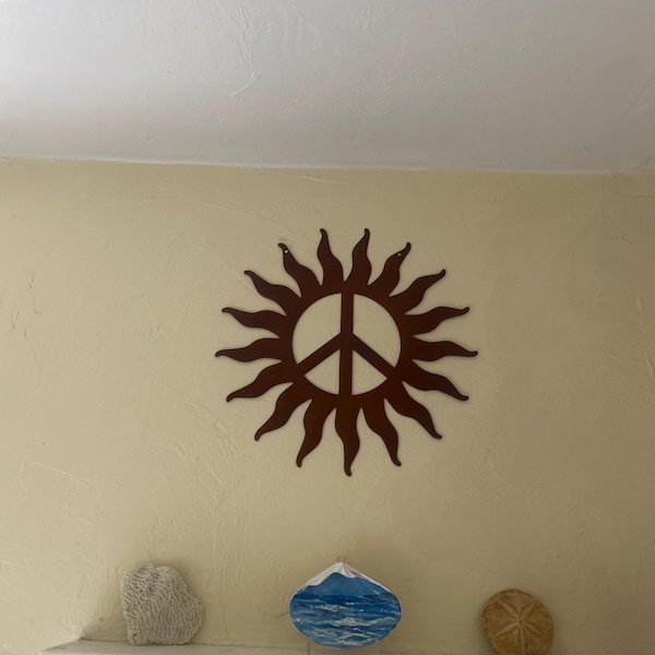 World Globe Metal Wall Art Steel Home Decor - Etsy