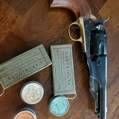 Remington .44 Caliber Paper Cartridge Box - Etsy