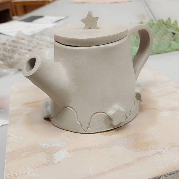 Grounded Teapot Template // Slab Pottery Template // Pottery Tools - Etsy