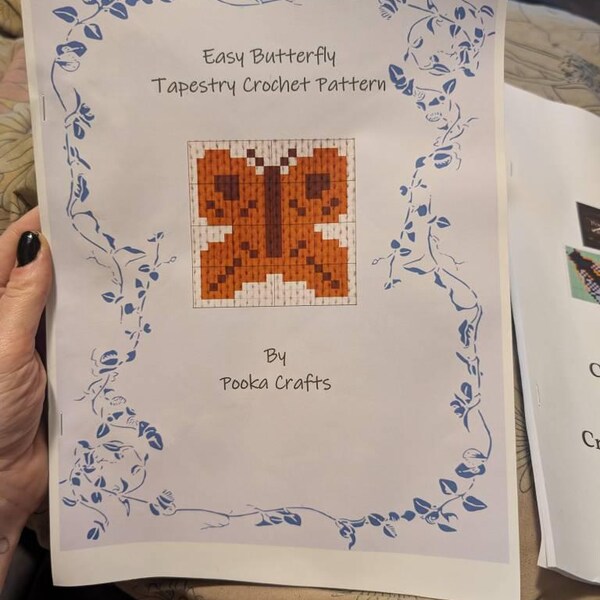 Mothman Tapestry Crochet Pattern - Cryptid Easy Beginner Granny Square ...