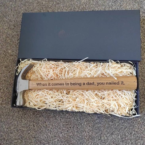 Personalised Custom Hammer + Gift Box | Design A Truly Unique Present ...