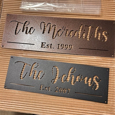 Custom Metal Sign, Personalized Metal Sign, Metal Signs Personalized ...