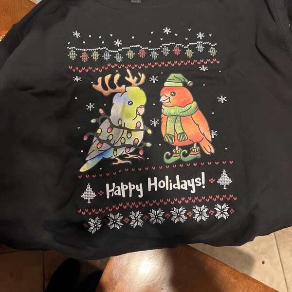 The Caiques Hoodie, Funny Parody Hoodie, Birb Memes Apparel, Parrot ...