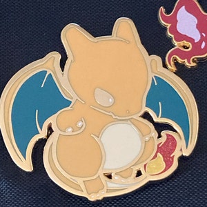 Charizard Enamel Pin - Etsy