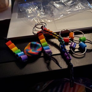 Glow in the Dark Key Ring Fidgets | Etsy