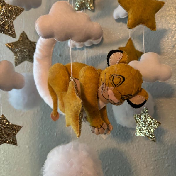 Simba Disney Felt Mobile. Cot Baby Mobile. Crib Baby Mobile. Nursery ...