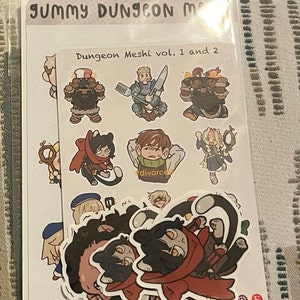 Dungeon Meshi 2 Stickers - Etsy