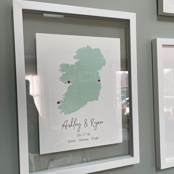Slan Go Foill Irish Language Poster - Room Decor Home Living Minimalist ...