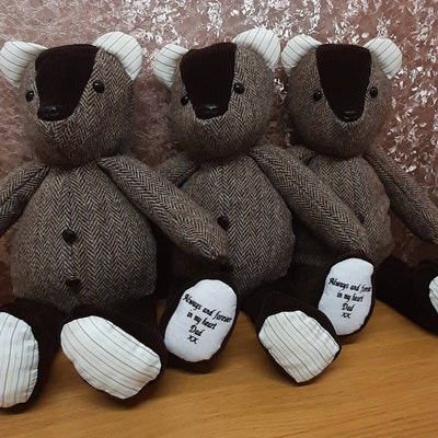 Memory Bear Patch, Memory Bear Foot Patch - Etsy