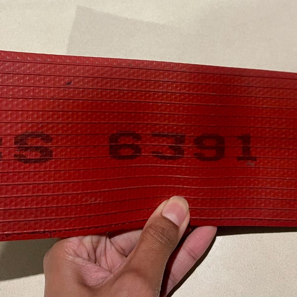 Fire Hose Wallet, Fire Hose Card Wallet, Card Holder, Recycled Card ...