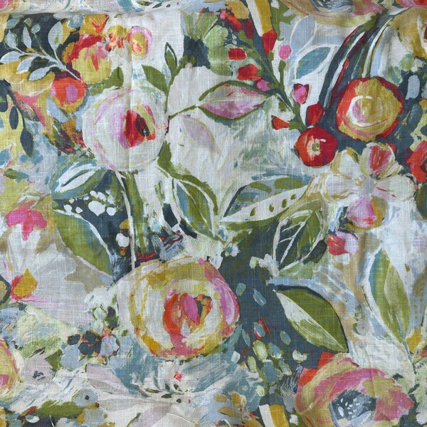 Covent Garden Pastel - Salem Mirage - Baroness Rose - Floral Fabric ...