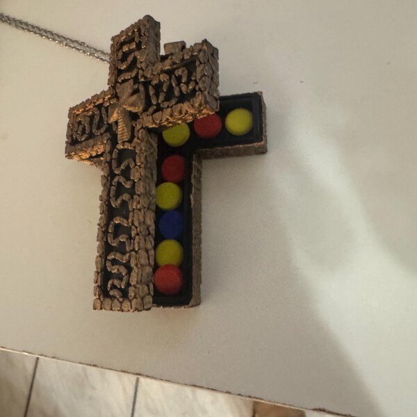 Thanos 230 - Squid Thanos Game & Cross Necklace With Secret Compartment ...