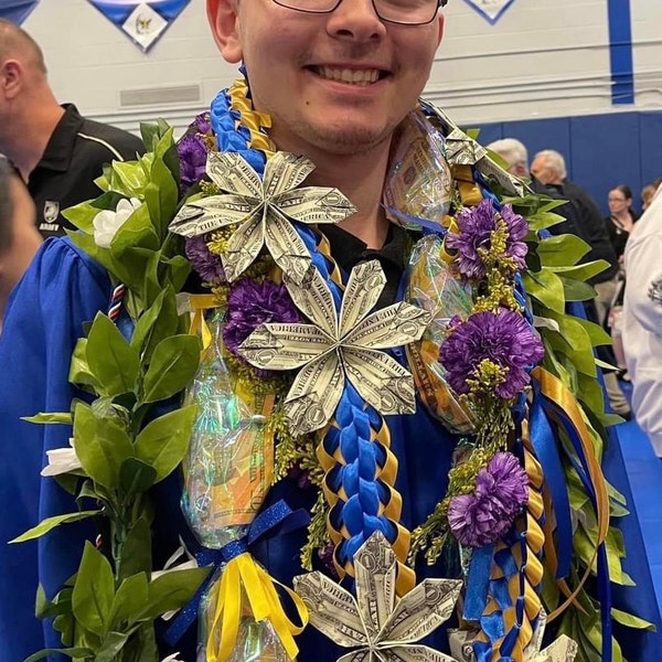 Traditional Maile Lei With White Tuberose (artificial) - Etsy