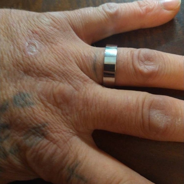 Dudeism Tungsten Signet Ring Laser Engraved Dudeism Symbol Mens Band - Etsy