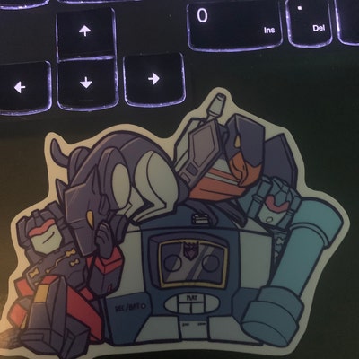 4 Soundwave Sticker - Etsy