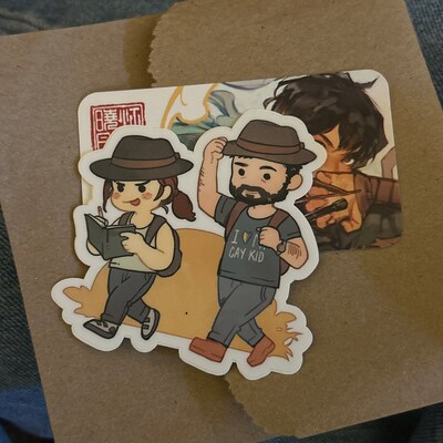 The Last of Us Part 2 TLOU Stickers joel and Ellie - Etsy
