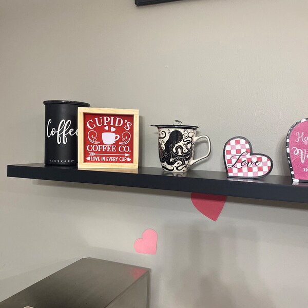 Valentines Day Decor Coffee Bar Sign Valentines Day Coffee Bar ...
