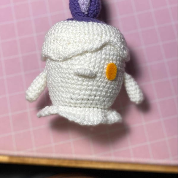 Litwick Pokemon, PDF Crochet Pattern. Plushie Amigurumi Pattern in ...