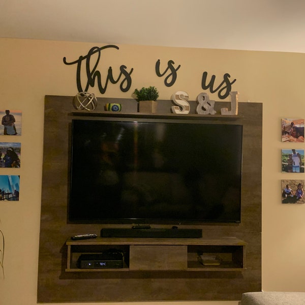 This is Us Sign, This is Us Wall Decor, This Us Wall Hanging, This is ...