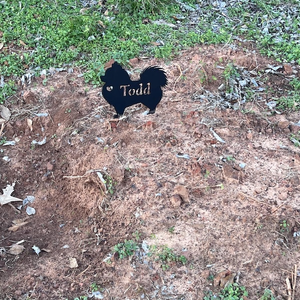 Metal Poodle Art, House Number Sign, Poodle Name Sign, Personalized Dog ...